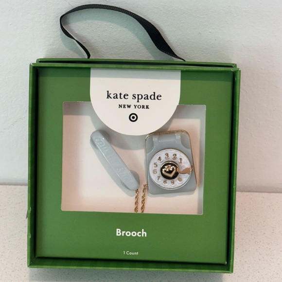kate spade | Accessories | Telephone Brooch Kate Spade New York X ...